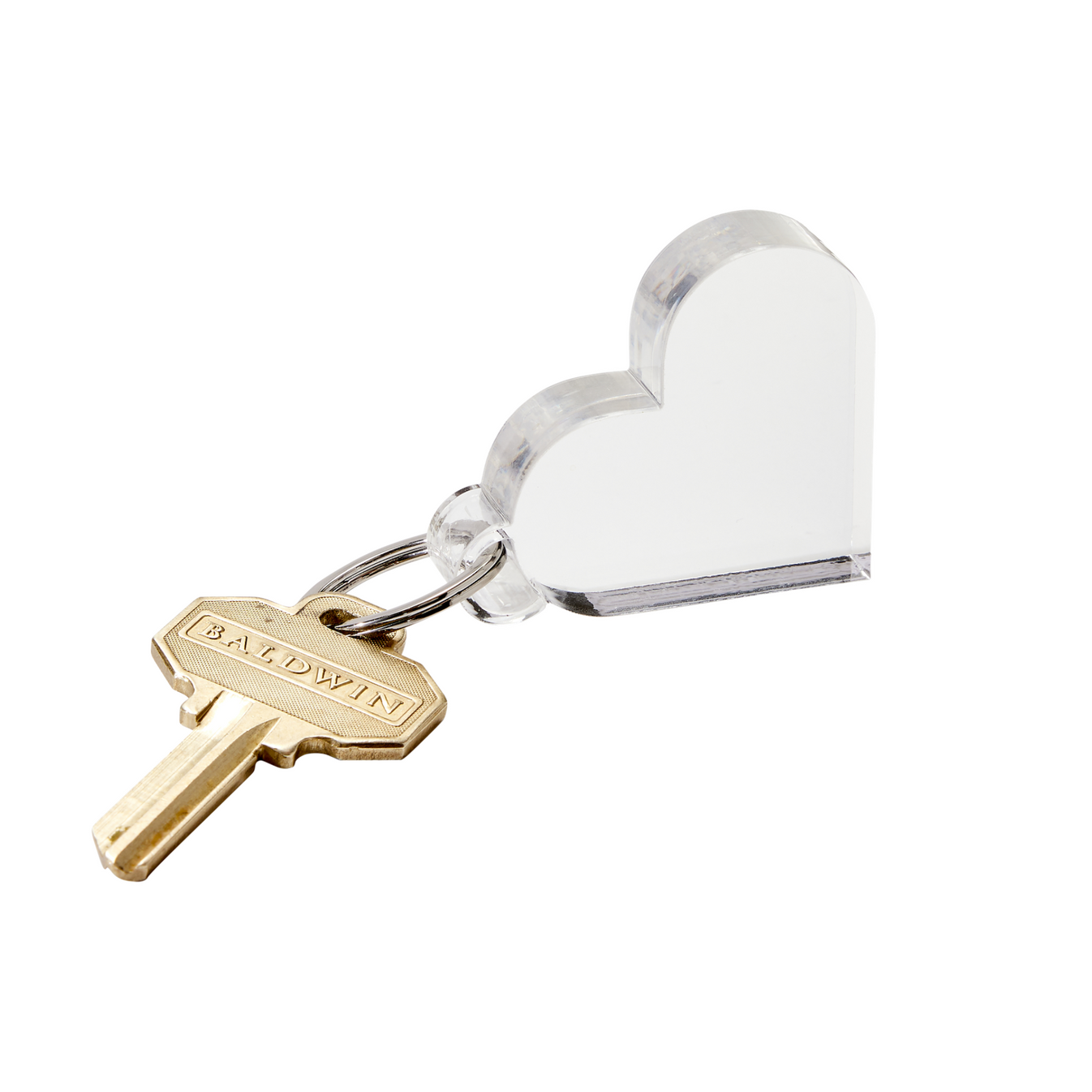Acrylic Keychain – Cute Heart Accessory – Oventure