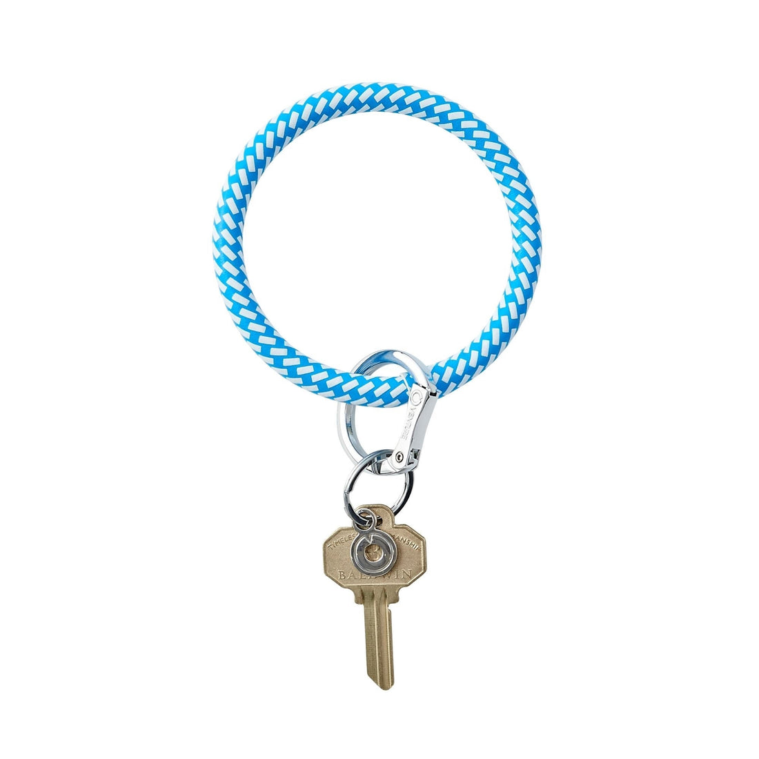 Leather Big O® Key Ring - Peacock Riviera – Oventure