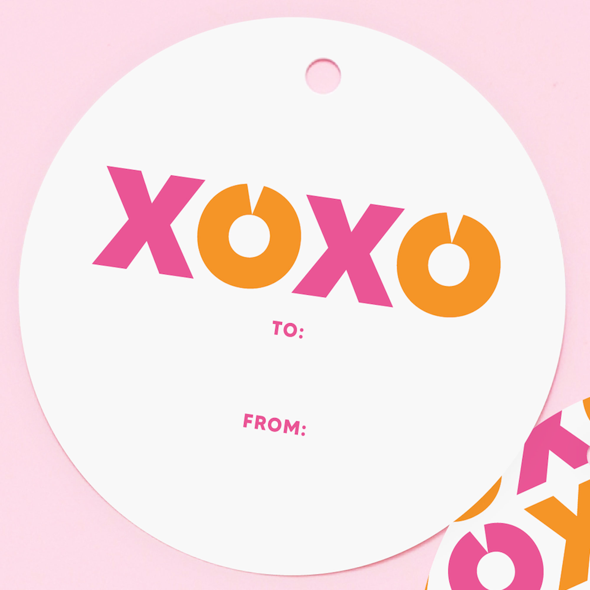 XOXO Gift Tag – Oventure x Joy Creative Shop
